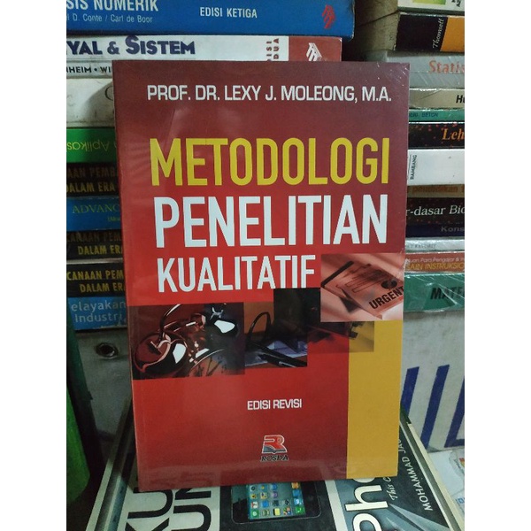Jual [Original] Buku Metodologi Penelitian Kualitatif Edisi Revisi Terbaru Terlengkap by Prof Dr ...