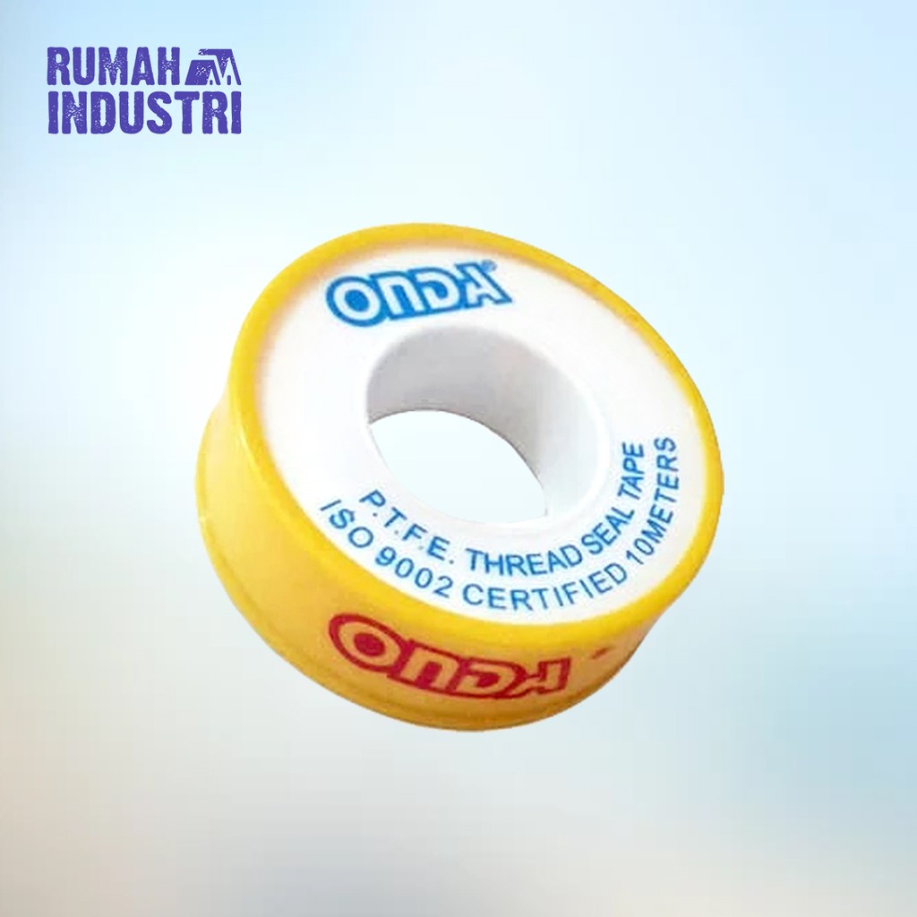 Jual JAMIN ASLI! Isolasi Pipa PTFE Seal Tape Onda 12mm & 25mm 10 Meter | Shopee Indonesia