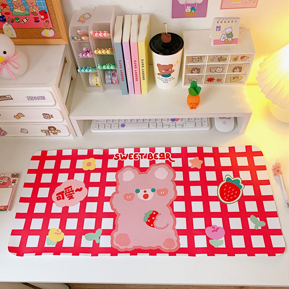 Jual [HARO] Taplak Meja Alas Mouse Besar Tahan Air Dekorasi Meja Motif ...