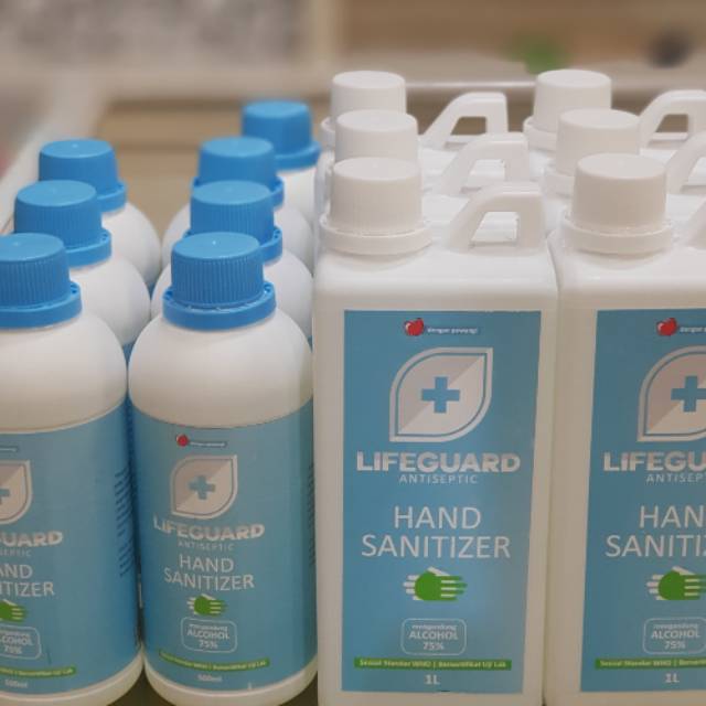 Jual LIFEGUARD Antiseptic Hand Sanitizer Refill 500ml | Shopee Indonesia