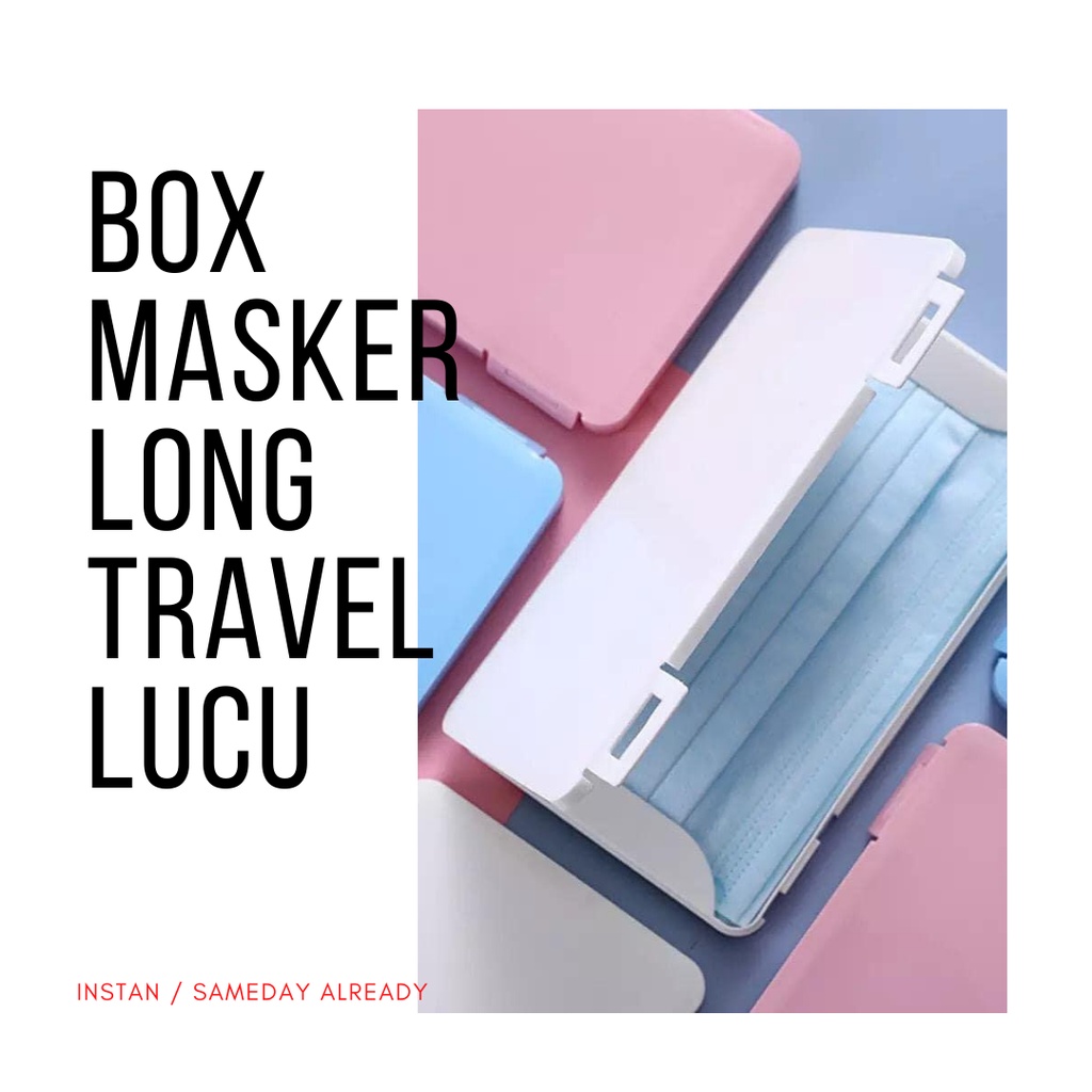 Jual Kotak Masker Mask Box Storage Plastik Persegi | Shopee Indonesia