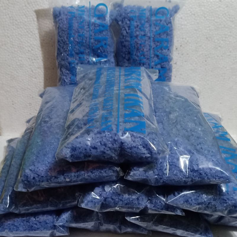 Jual Garam Biru Garam Ikan Biru 500gr | Shopee Indonesia