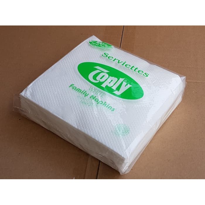 Jual Tisu Toply Putih / tisu makan | Shopee Indonesia
