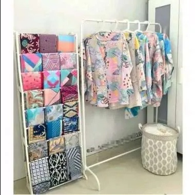 Jual Rak Hijab Rak Kerudung Rak Jilbab Multifungsi/Rak Amazing Rak ...