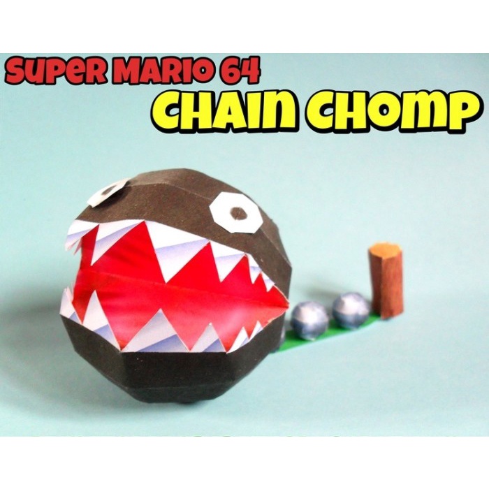 Jual Super Mario 64 Chain Chomp Papercraft | Shopee Indonesia