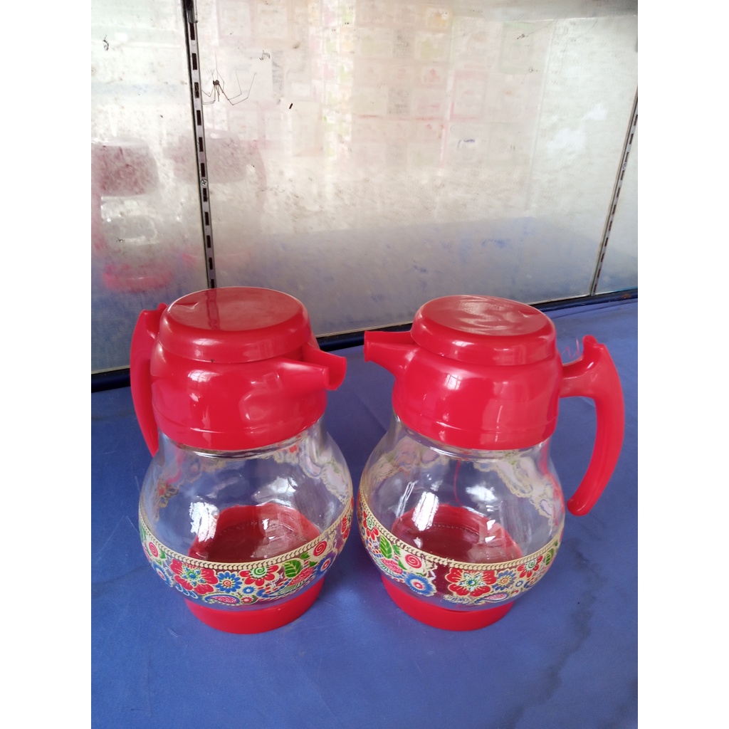 Jual Hampers Cantik Souvenir Teko Kaca Pitcher Set Cantik Drink Set ...