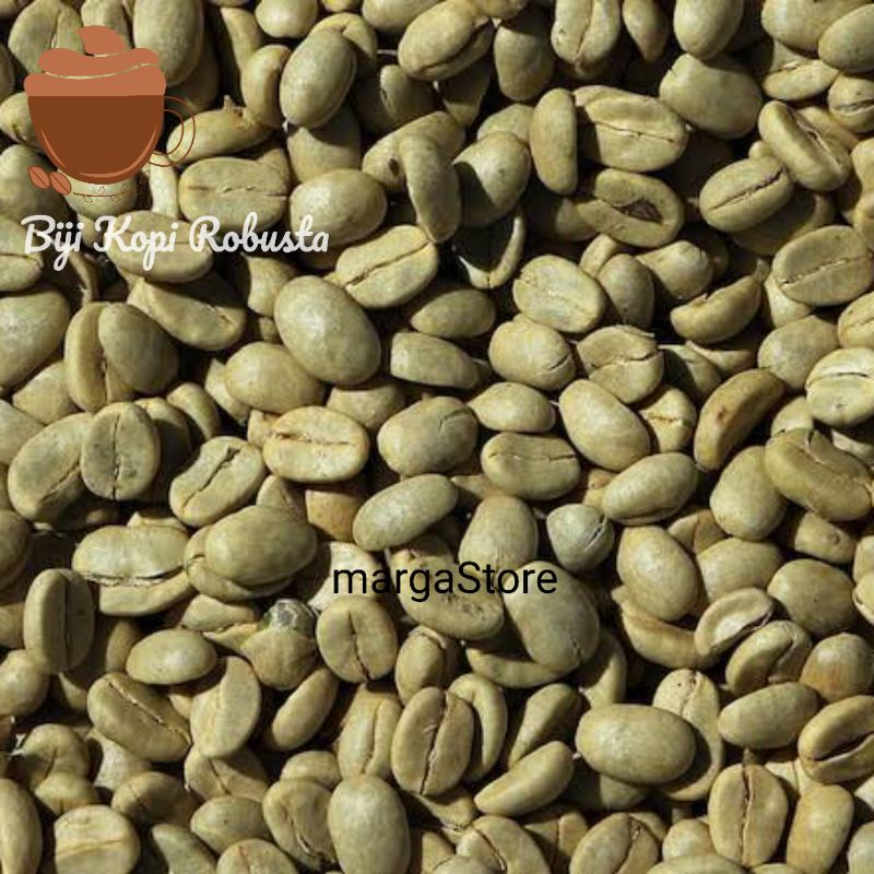 Jual Kopi Biji Kopi Robusta Green Bean Robusta/Kopi Mentah 200g ...