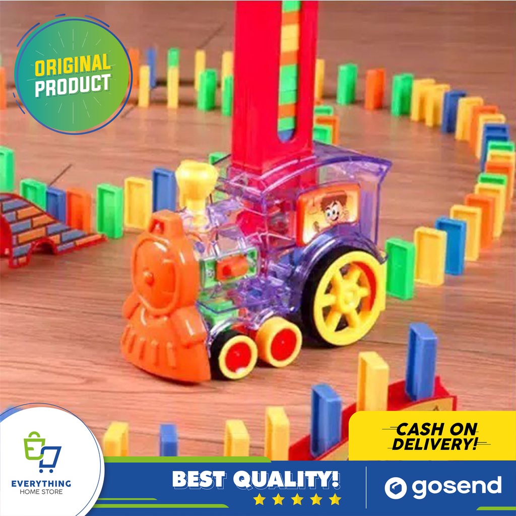 Jual Dominoes Automatic Domino Train ORIGINAL EHS | Shopee Indonesia