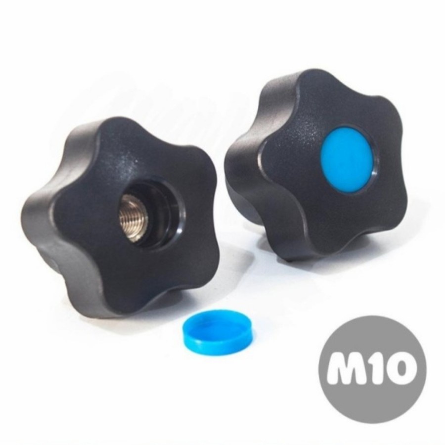 Jual Female thread screw - baut kepala - Handle knob star M6 - M8 - M10 ...
