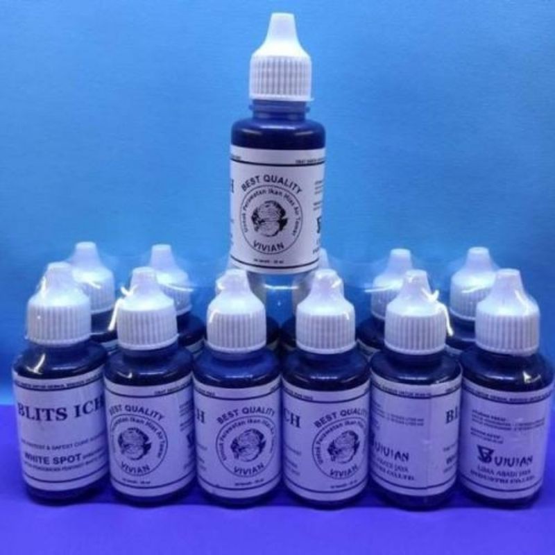 Jual obat Ikan Cupang ,Obat Biru ,Blitz Ich 30ml | Shopee Indonesia
