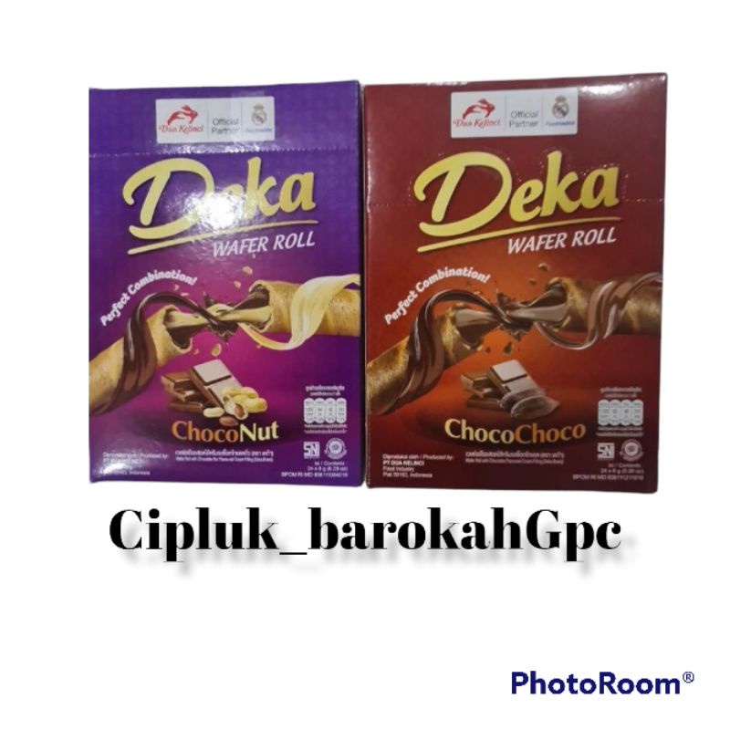 Jual Deka Wafer Roll Box isi 24pcs varian Rasa Choconut dan Chococo ...