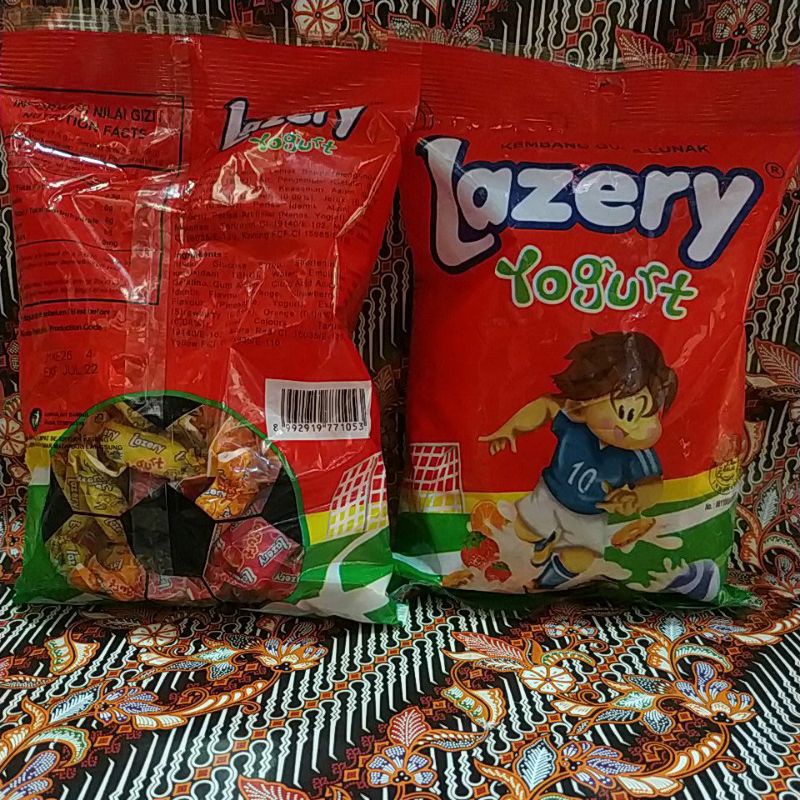 Jual PERMEN LAZERY YOGURT LUNAK isi 40@2.5g | Shopee Indonesia