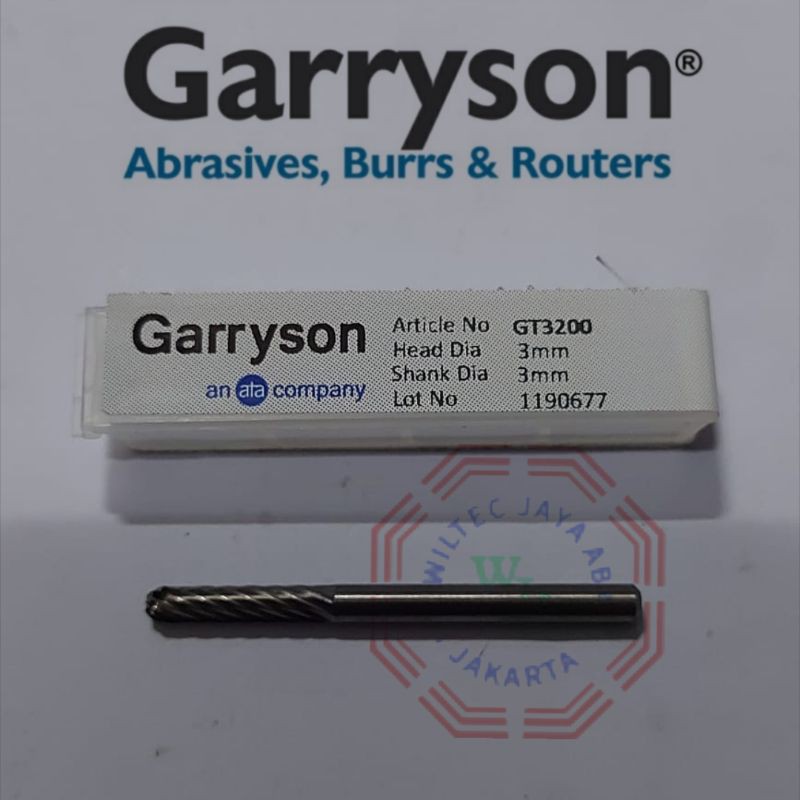 Jual GARRYSON Carbide Burrs Rotary Tungsten GT3200 (England) | Shopee ...