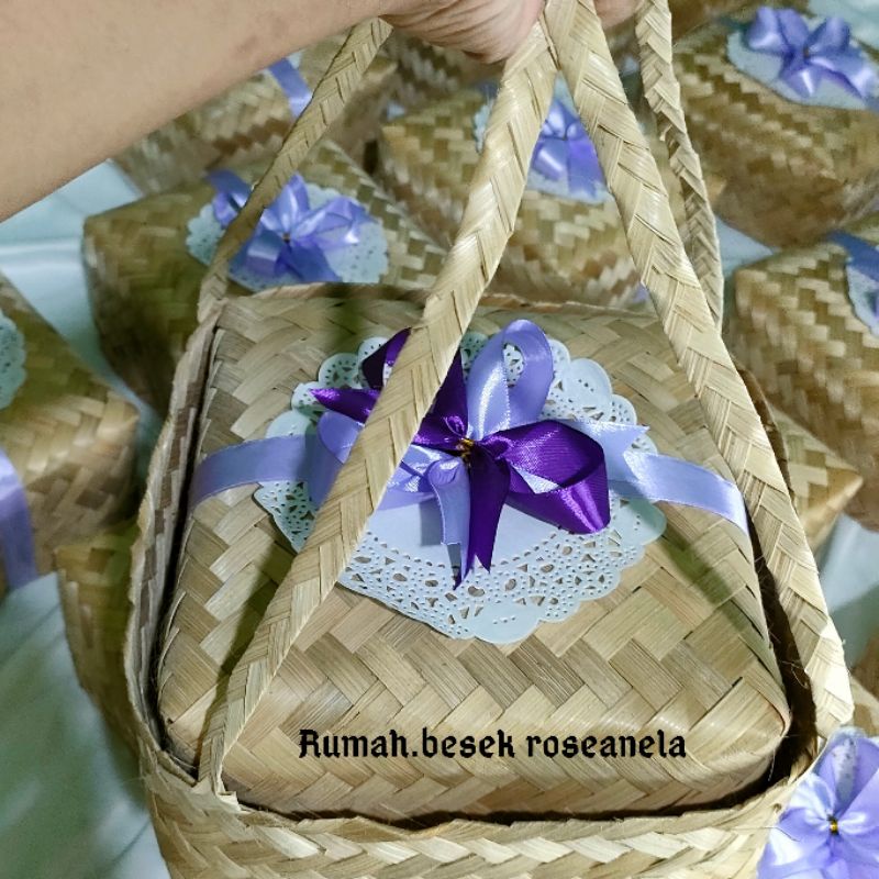 Jual Besek Bambu Besek Jinjing Ukuran 20x20 Termurah Besek Banjarnegara ...
