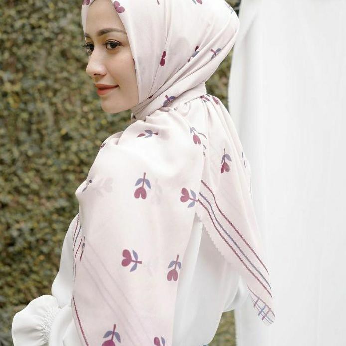 Jual Model Baru Ceria Scarf Kuncup Putih Darkblue Love Abu Pink ...