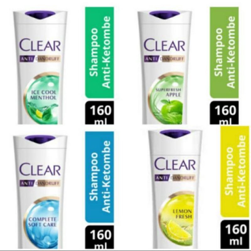 Jual CLEAR shampoo 160 ml | Shopee Indonesia