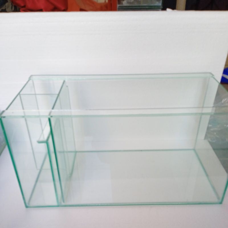 Jual aquarium kaca 60*30*30 filter samping | Shopee Indonesia