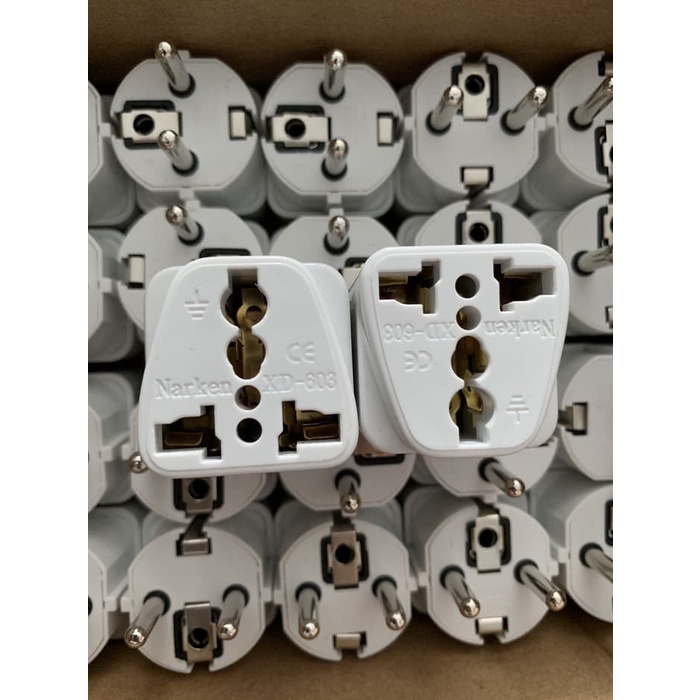 Jual HIGH QUALITY Sambung Colokan kaki 3/Sambungan steker listrik ...