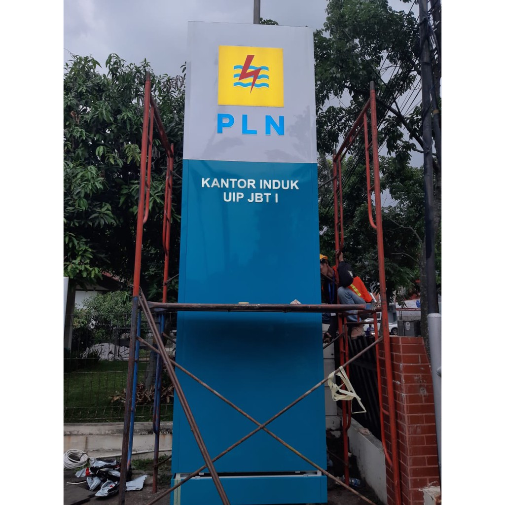 Jual Totem PLN Bogor ,Pylon sign Bogor | Shopee Indonesia
