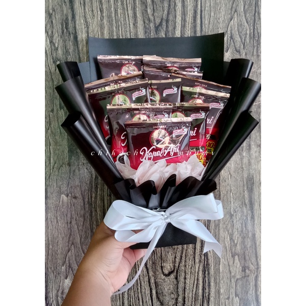 Jual BUKET SNACK BUCKET HADIAH WISUDA KOPI UNTUK COWOK BUKET COWOK ...