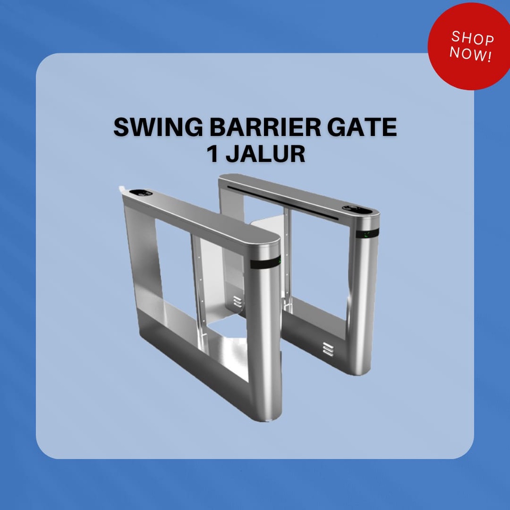 Jual Swing Barrier Gate/ Pedestrian Gate/ Access Control/ Pintu ...