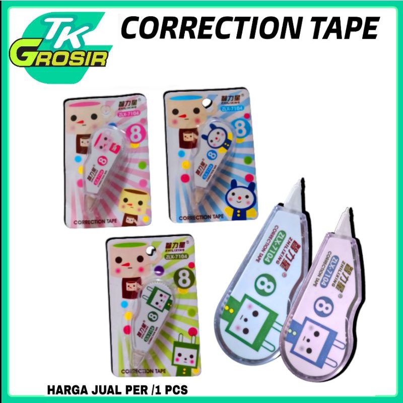Jual correction tape karakter/label tipex | Shopee Indonesia