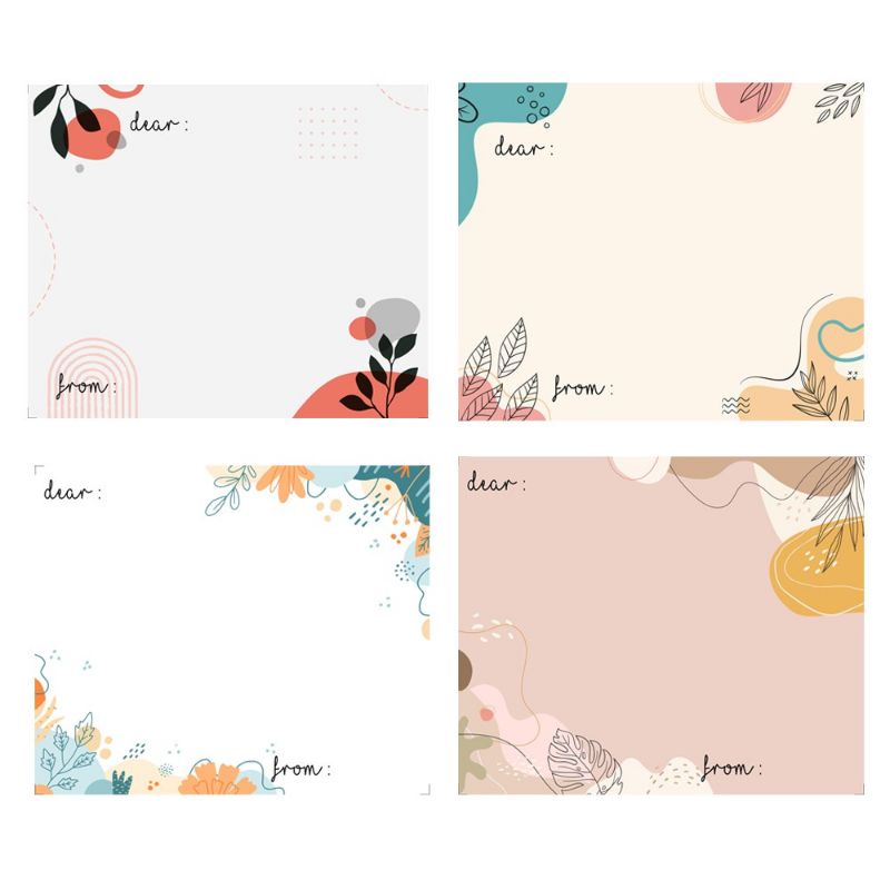 Jual KARTU UCAPAN POLOS GREETING CARD KOSONGAN | Shopee Indonesia