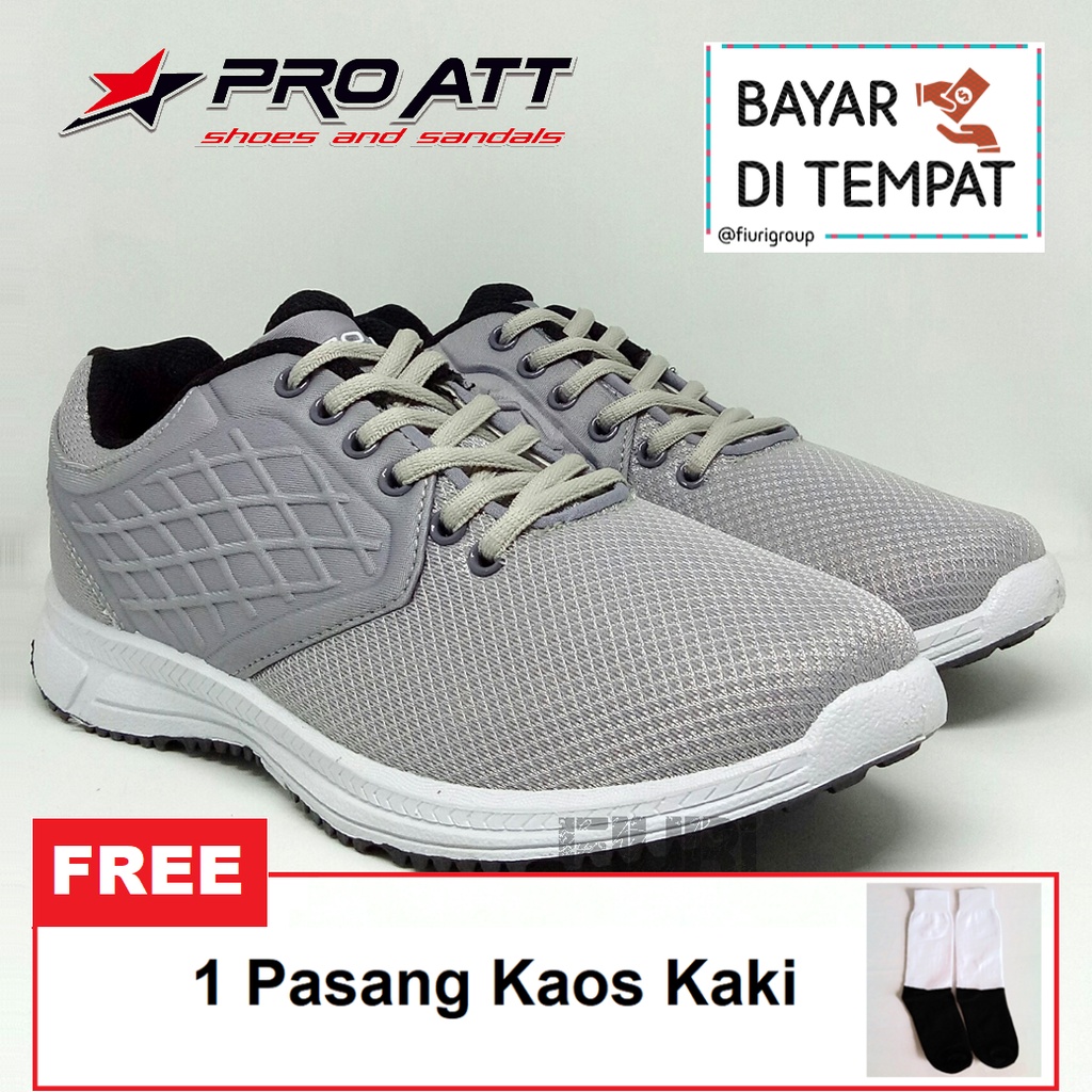 Jual FIURI – PRO ATT ORIGINAL – APV 900 ABU-ABU - 39-43 - SEPATU PRIA - SNEAKERS PRIA - SEPATU ...