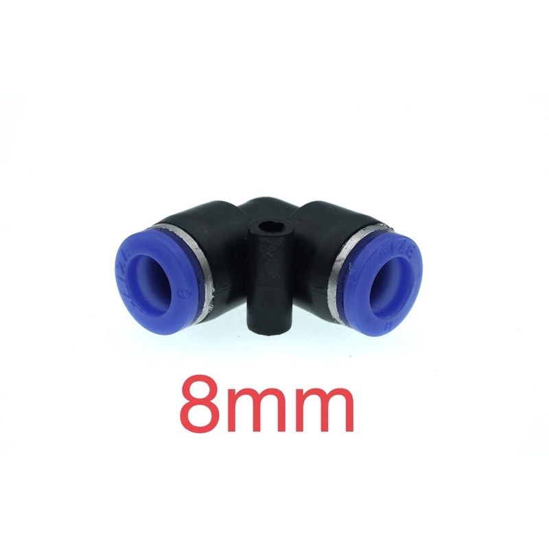 Jual Konektor Selang 8mm 8 mm Slip Lock Elbow Fitting Pneumatic PVC Equal Elbow Push In Quick ...