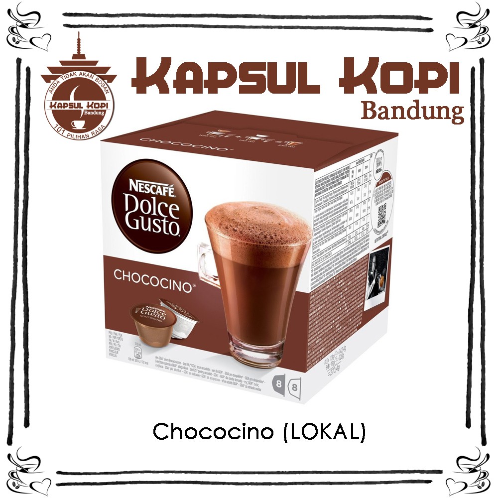 Jual Chococino Kopi LOKAL Nescafe Dolce Gusto NDG Coffee Capsule ...