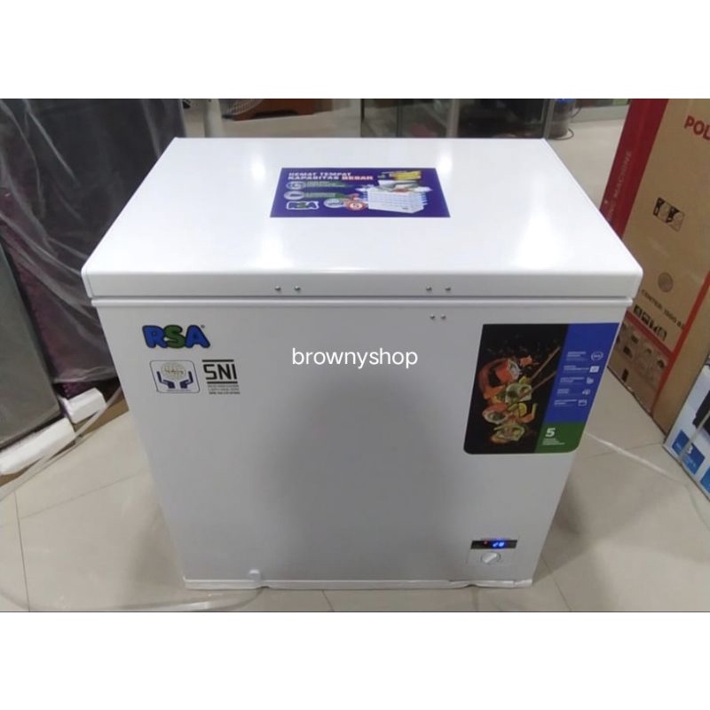 Jual RSA CHEST FREEZER 199L CF-210 (CILEGON MERAK) | Shopee Indonesia