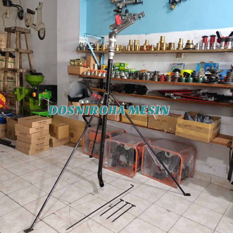 Jual Sprinikler Big Gun Rain VY-40 Komplit Tiang Tripod | Shopee Indonesia