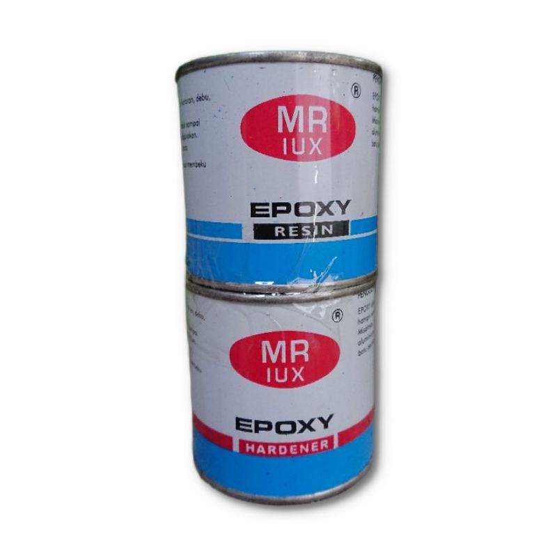 Jual MR Lem Epoxy Resin Hardener 250 gr (1 SET 500 GR) | Shopee Indonesia