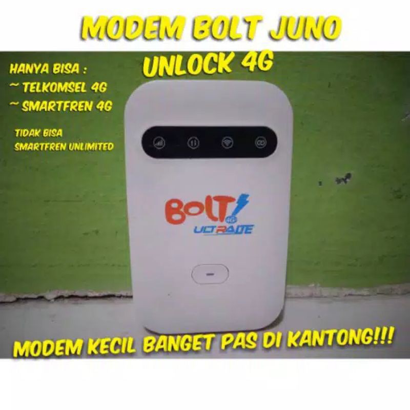 Jual Modem Bolt Juno Unlock 4G | Shopee Indonesia