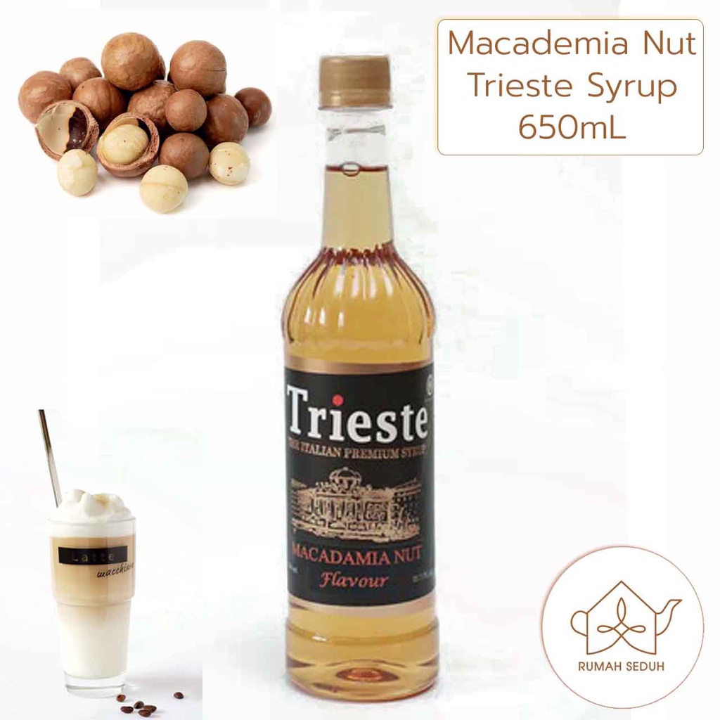 Jual Trieste Italian Syrup 650 mL - Coffee Syrup : Caramel, Vanila, Rum ...