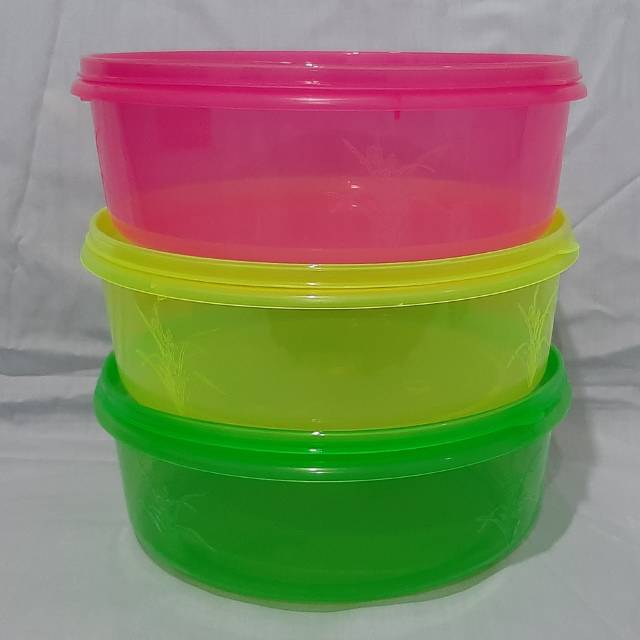 Jual Toples Makanan Bulat 2L / 2 liter / Kotak Makan Plastik / Sealware ...