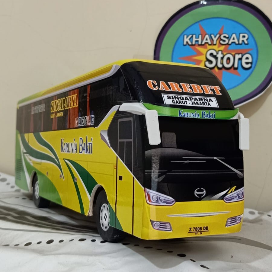 Jual miniatur bus bis SR2 KARUNIA BAKTI | Shopee Indonesia