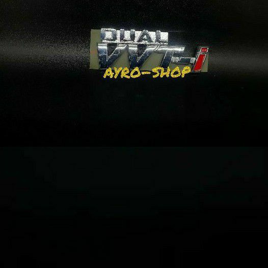 Jual emblem logo tulisan Dual VVT-i original | Shopee Indonesia