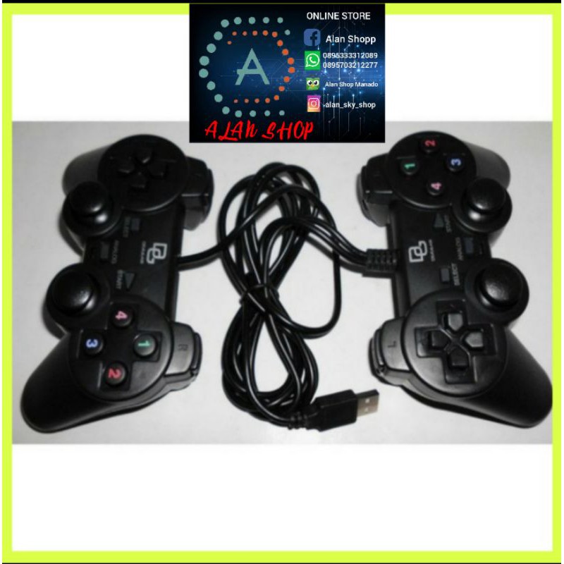 Jual GAMEPAD JOYSTIK PC LAPTOP PS3 | Shopee Indonesia