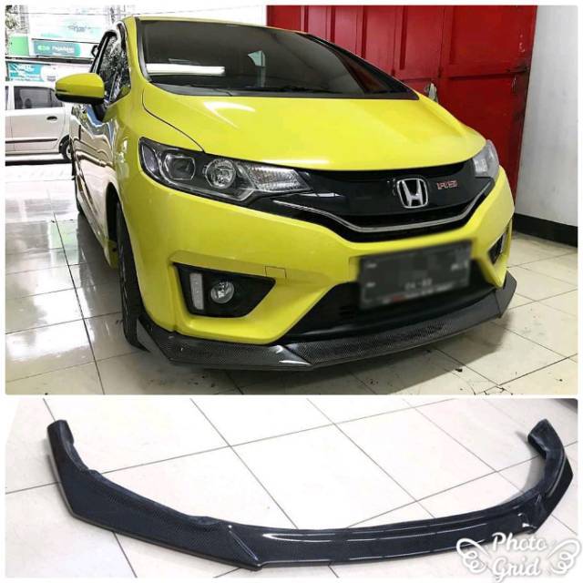 Jual front lips spoon honda jazz gk5 2014 - 2017 | Shopee Indonesia