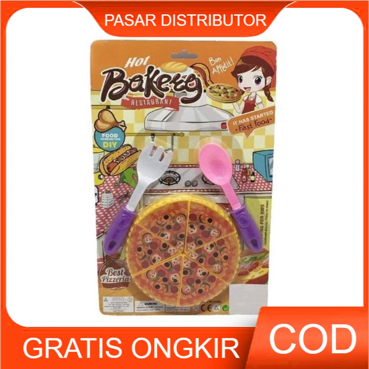 Jual Mainan Pizza Set - Mainan Anak Hot Pizza - Pizza Potong Mainan ...