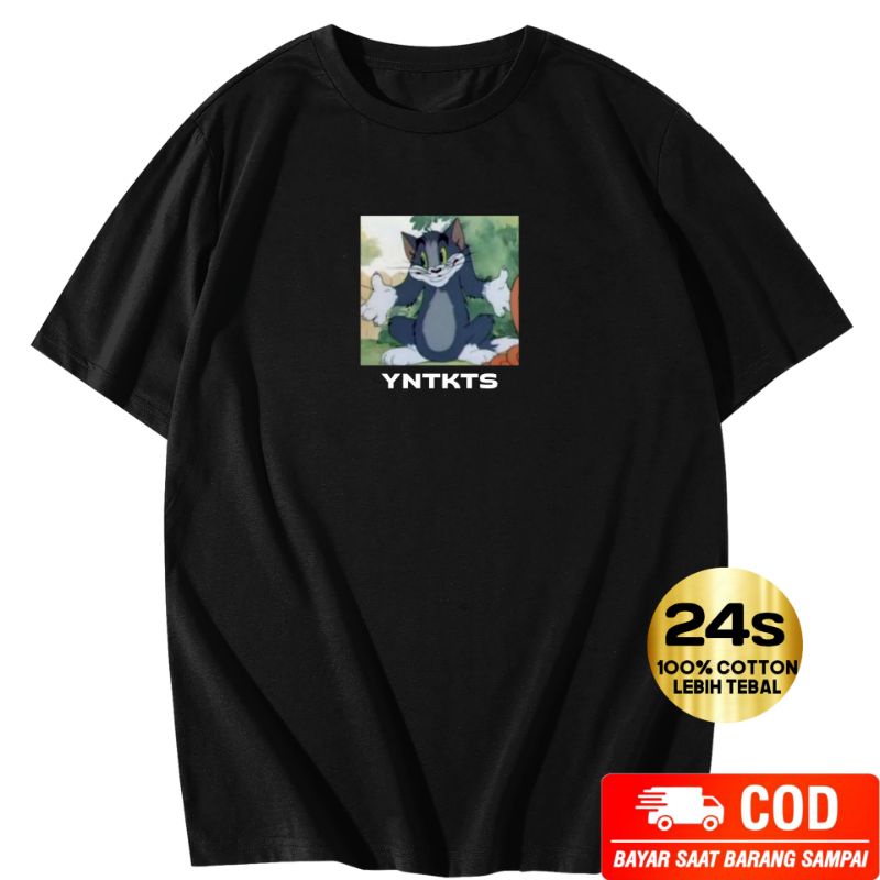 Jual Baju Kaos Meme YNTKTS Oversize Terbaru Design simpel distro Design ...