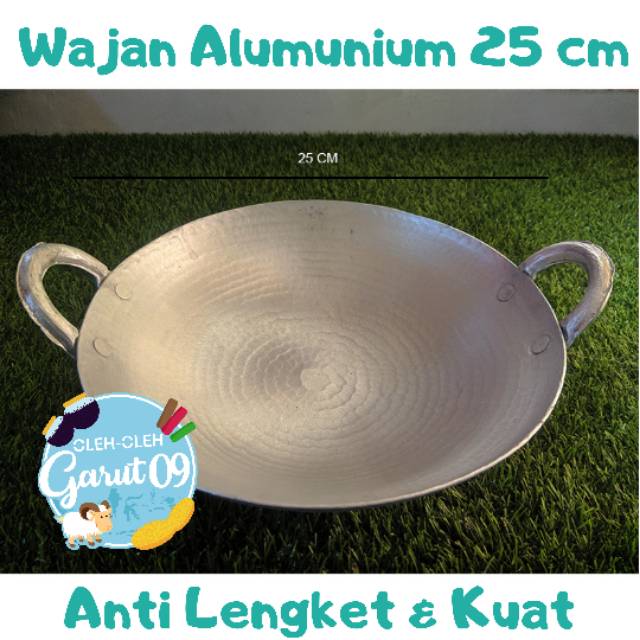 Jual Wajan Diameter 25 cm Penggorengan Alumunium Antilengket Handamade ...