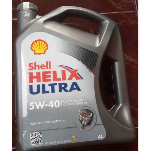 Jual Shell Helix Ultra SAE 5w-40 Fully Synthetic | Shopee Indonesia