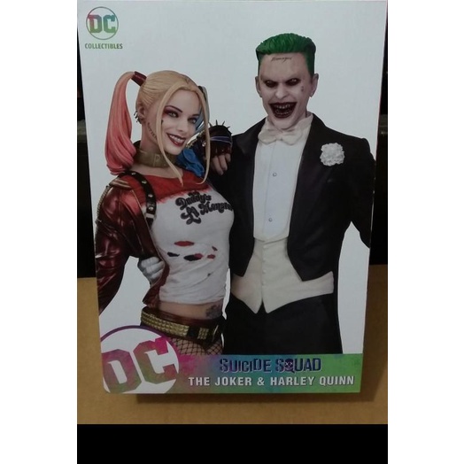 Jual Dc Collectibles Suicide Squad Harley Quinn And Joker Statue