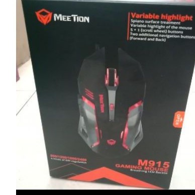 Jual MOUSE GAMING MEETION M915 | Shopee Indonesia
