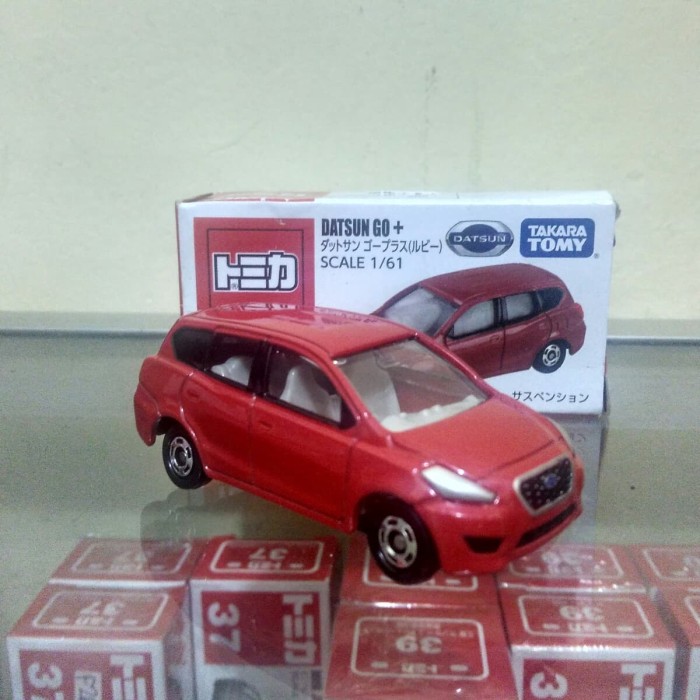 Jual Diecast mobil Datsun Go + Ruby red Tomica reguler Takara Tomy ...