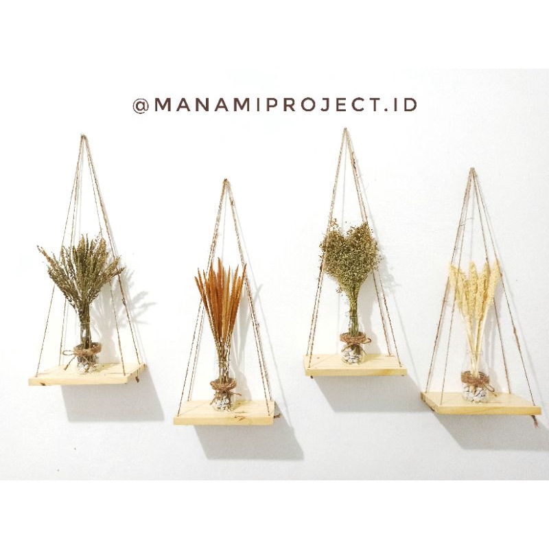 Jual Dried Flower Wallhanging set/ Pajangan Bunga Kering/ Pajangan ...