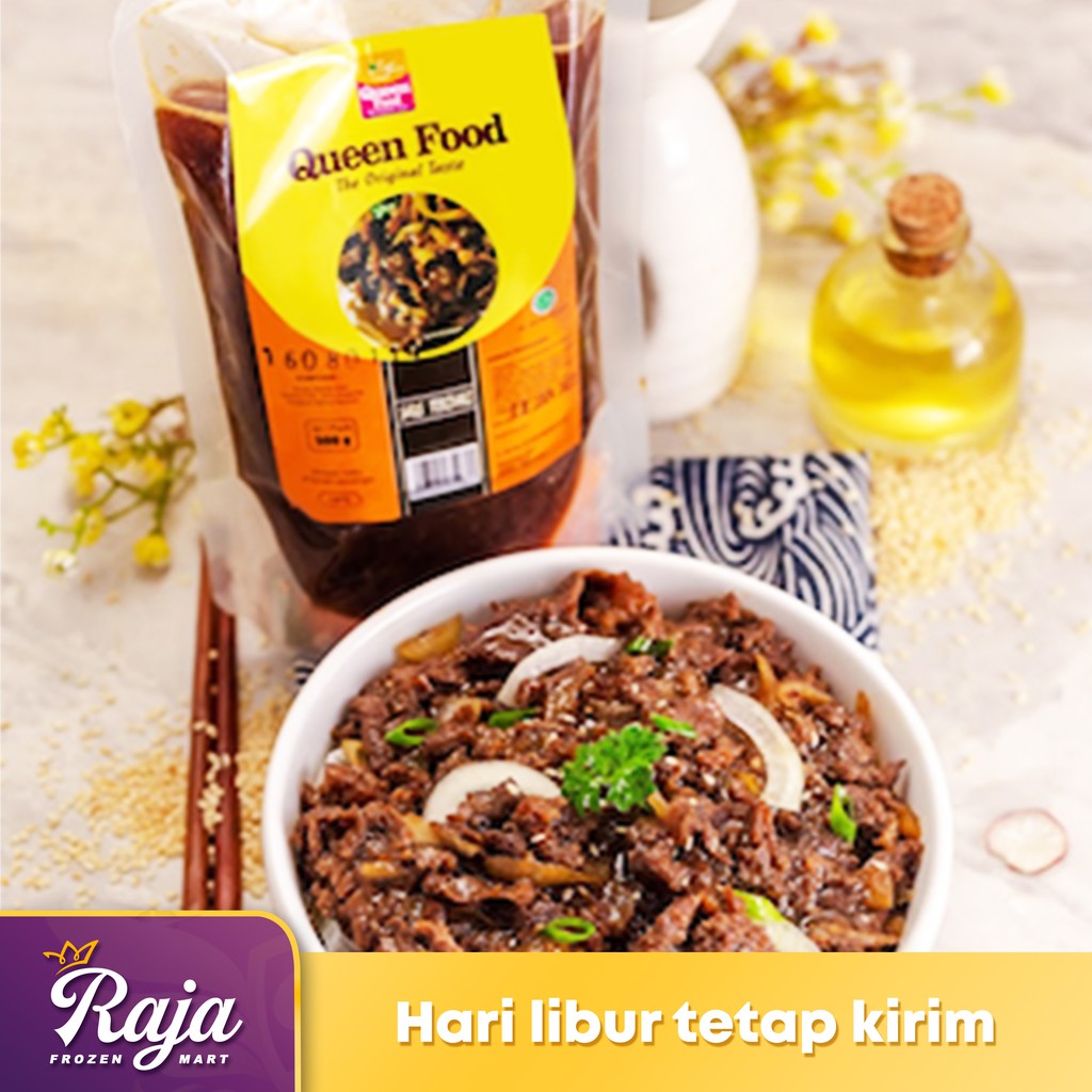 Jual Queen Food Saus Teriyaki (Standing Pouch) 500gr / Saus / Frozen ...