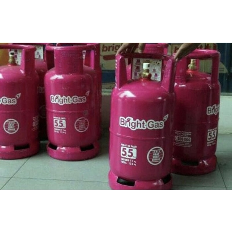 Jual tabung bright gas 5.5kg (tabung+isi) | Shopee Indonesia